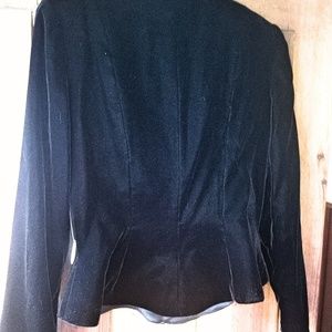 After Five | Jackets & Coats | Gothic Black Velvet Victorian Jacket ...